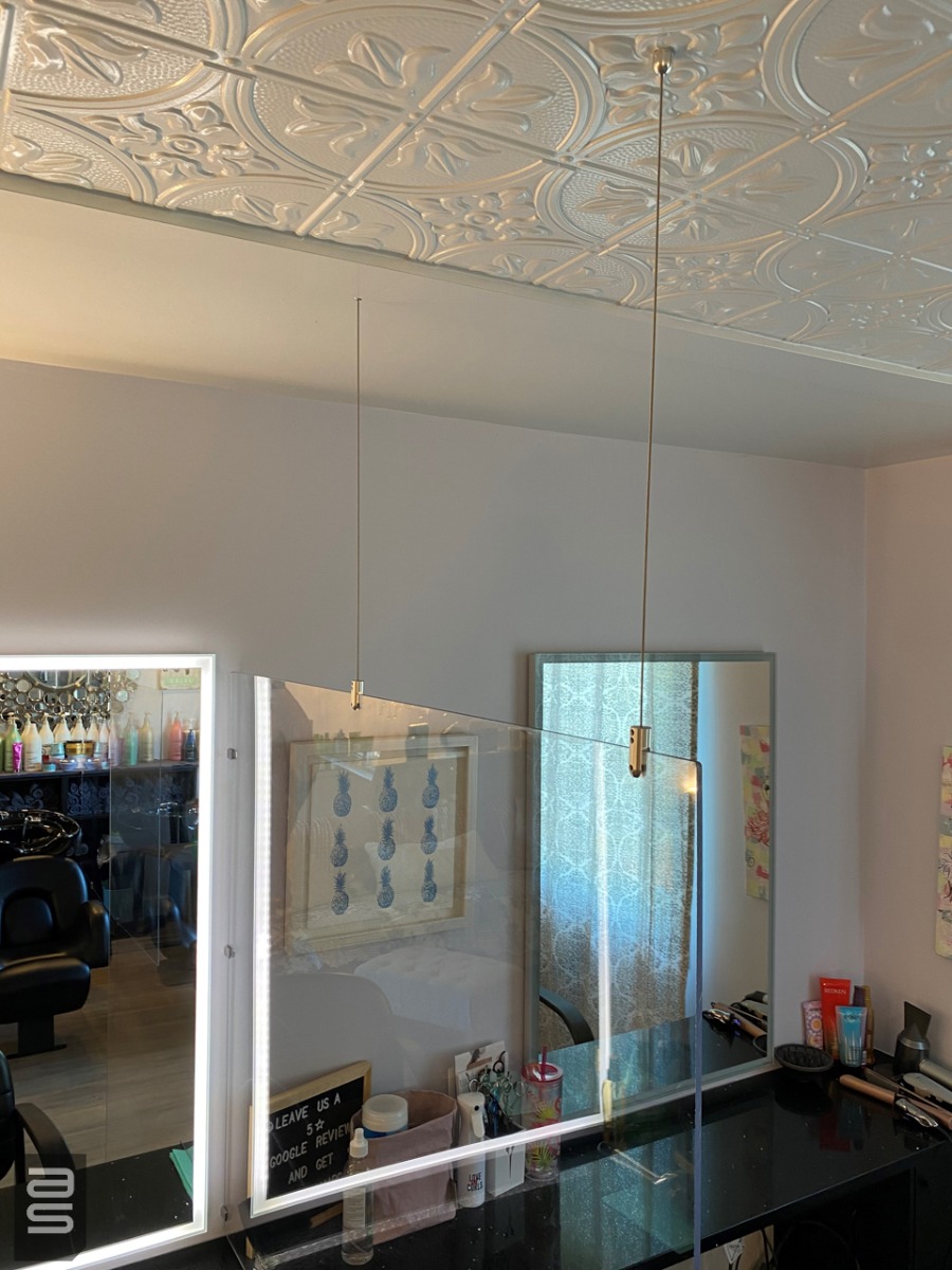 Tensioned Fixed Piers Signage Kit | AS Hanging