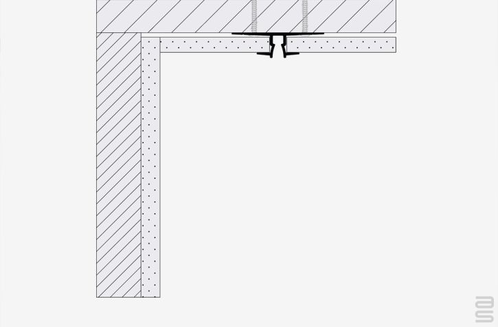 Shadowline Ceiling Track, In-line