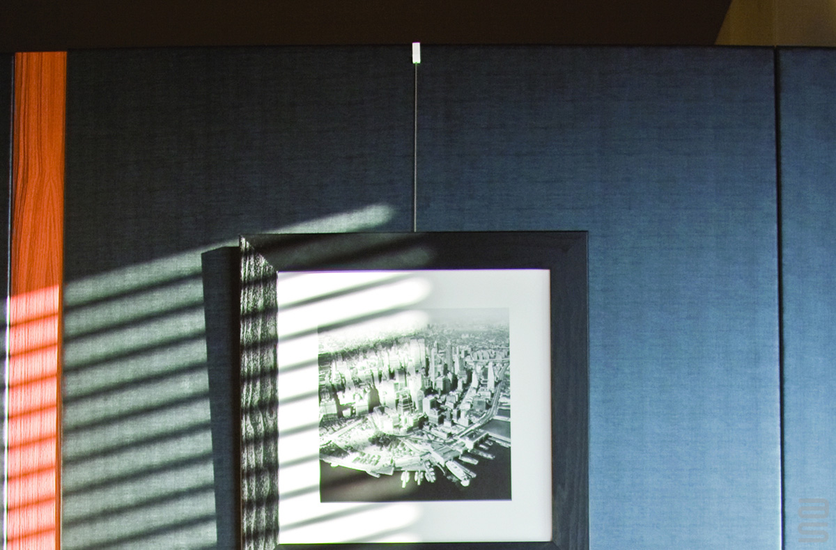 Art Hanging System for display on fabric wall | AS Hanging