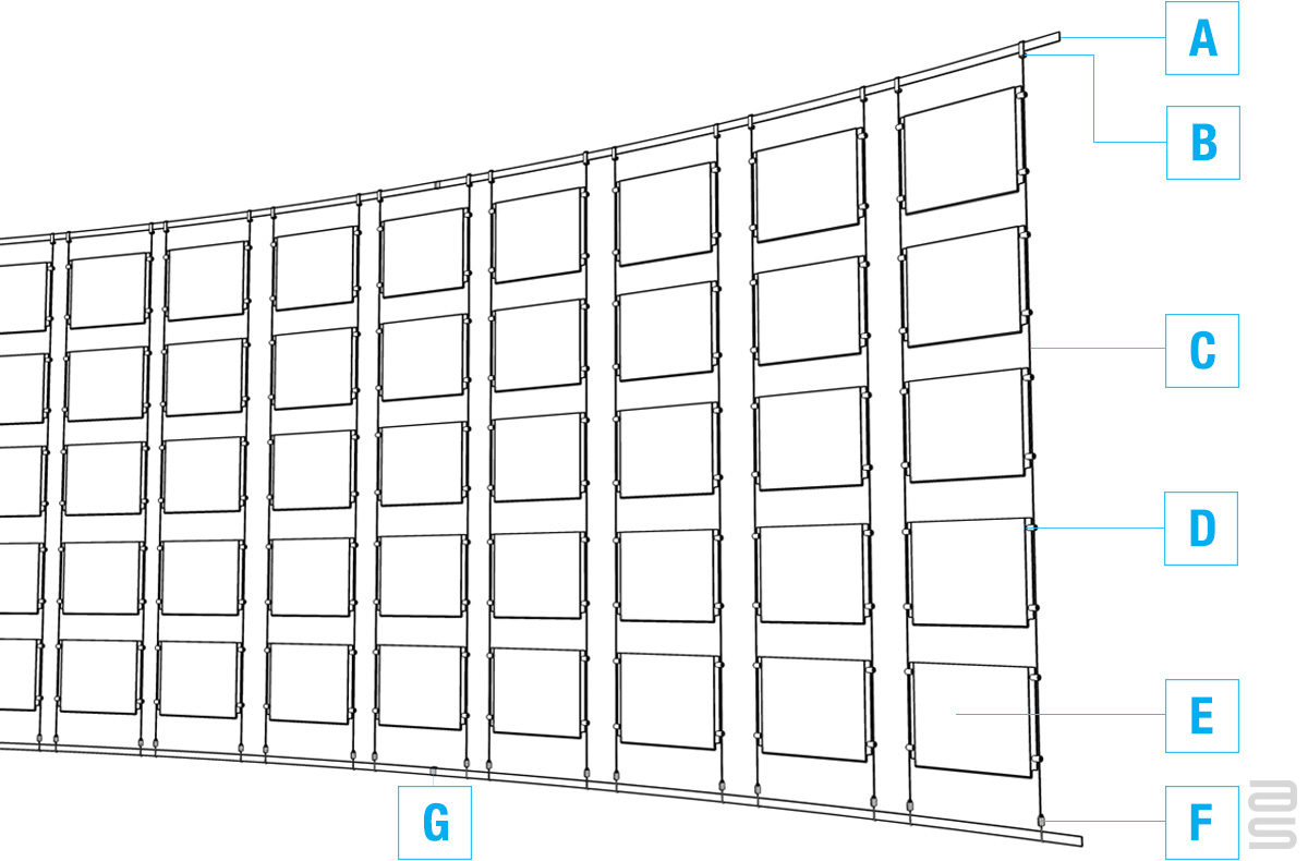 Dynamic display | AS Hanging