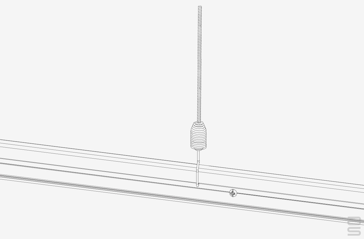 Tensioning Spring for Classic Tracks | AS Hanging
