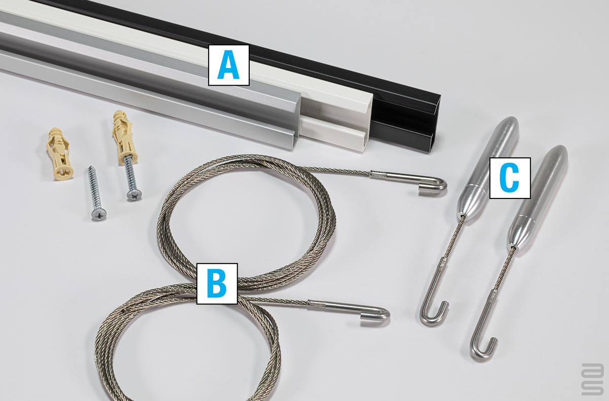Classic Wall Tensioned Kit | AS Hanging